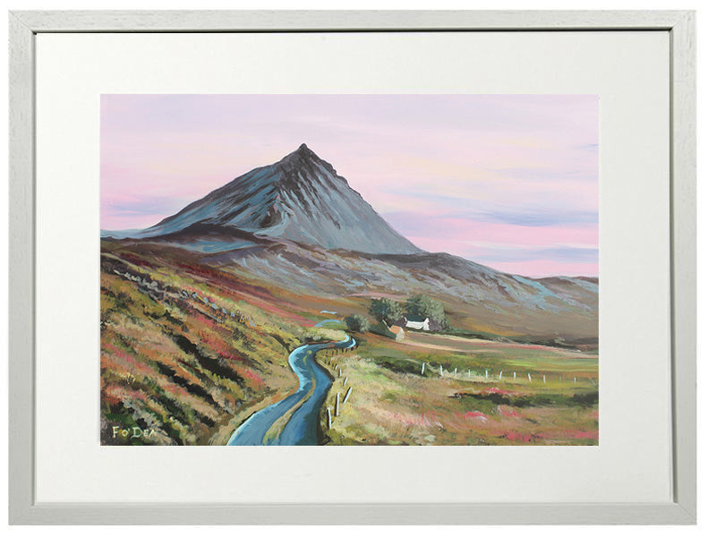 Mount Errigal Co Donegal / O' Dea Irish Art / landscape painting of ...